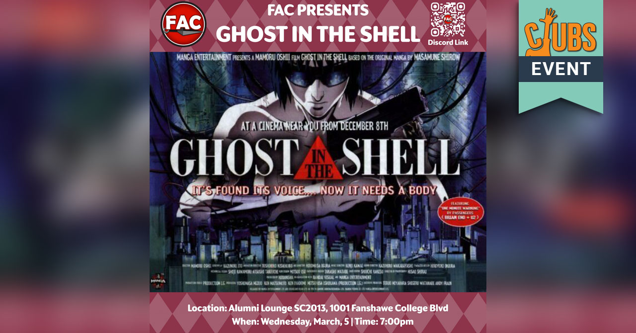 FSU | Club Event: Ghost In The Shell