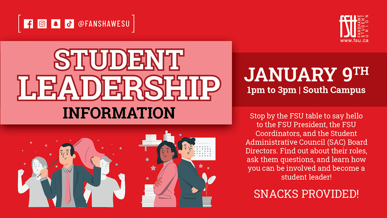 FSU | Student Leadership Info Session