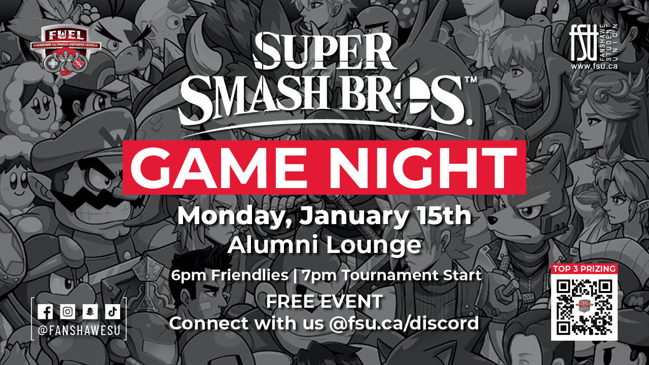 FSU | Fuel Game Night: Super Smash Bros.