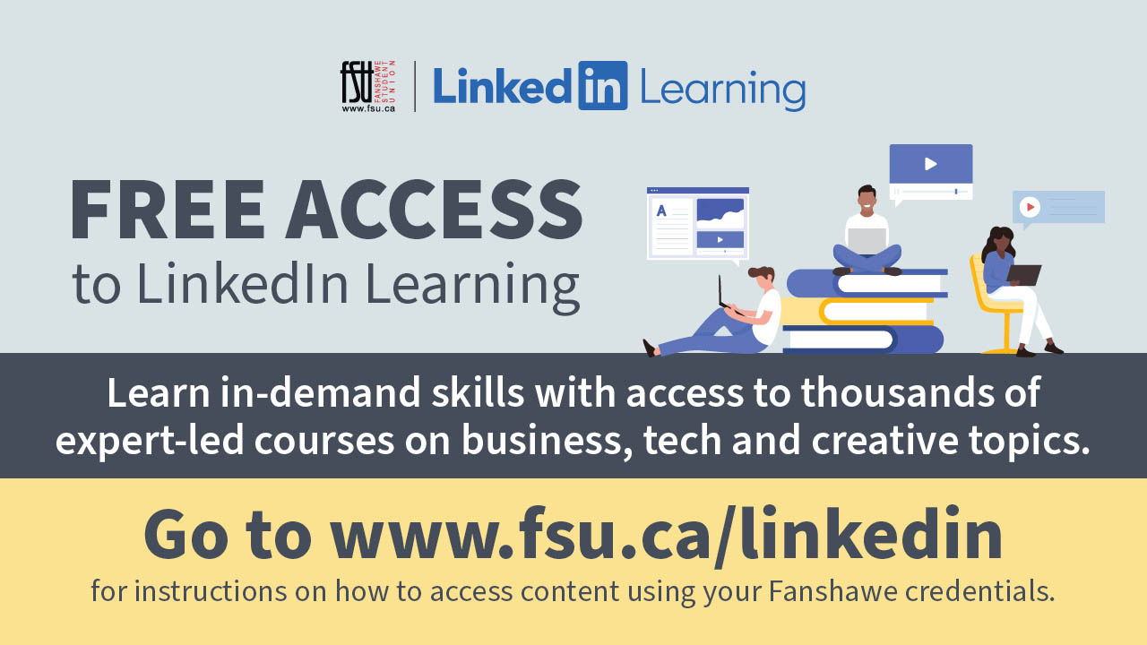LinkedIn Learning | Fanshawe Student Union